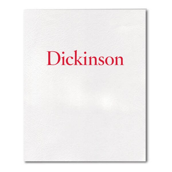 Craft Folder White | Dickinson College Bookstore